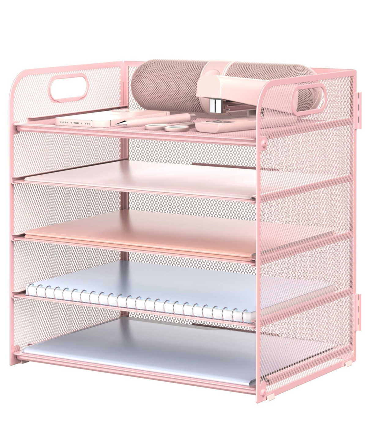 Click here for Danrong 5 Tier Mesh Desk File Organizer with Handl... prices