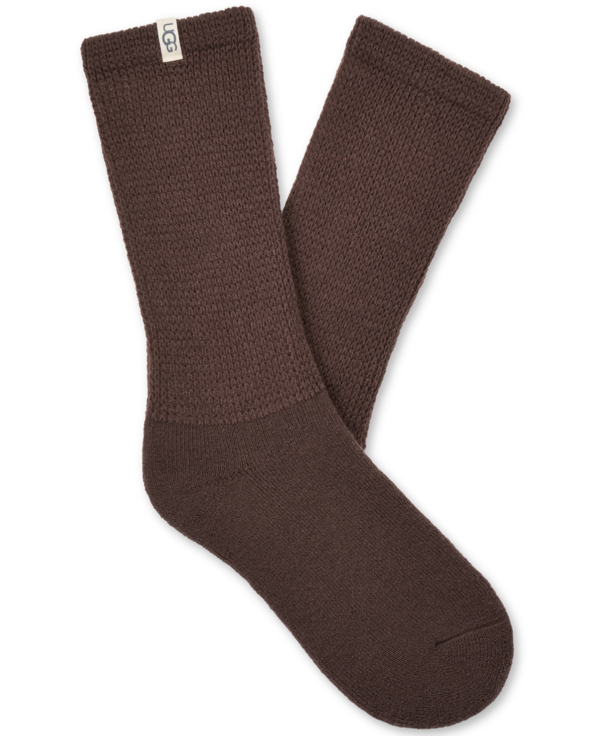 Click here for Ugg Womens Shealy Cozy Crew Socks - Burnt Cedar prices