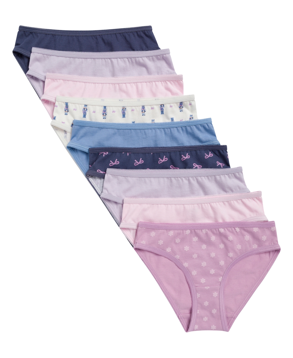 Click here for Maidenform Girls 4-14 Charm Picot Bikini  9-Pack -... prices