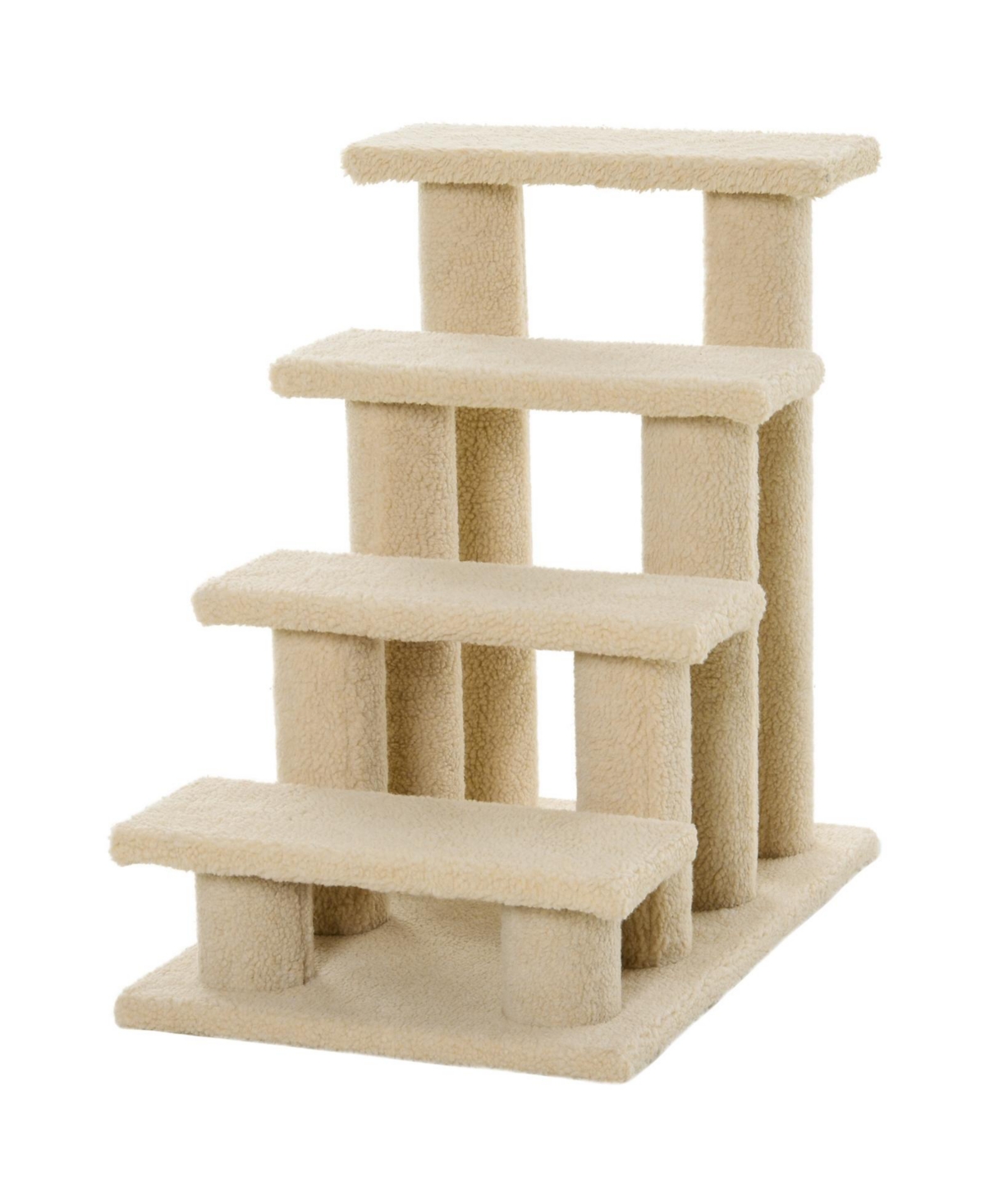 Click here for Ruie 25 in 4 Step Carpeted Cat Stairs with Sisal S... prices