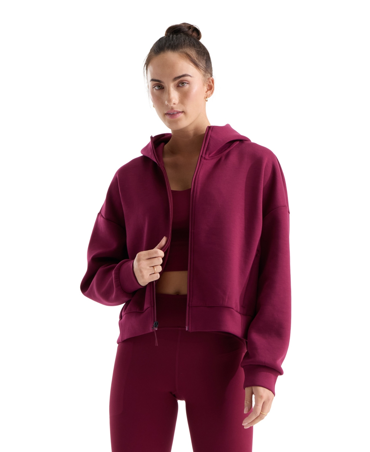 Click here for The North Face Womens Jaida Full-Zip Hooded Long-S... prices
