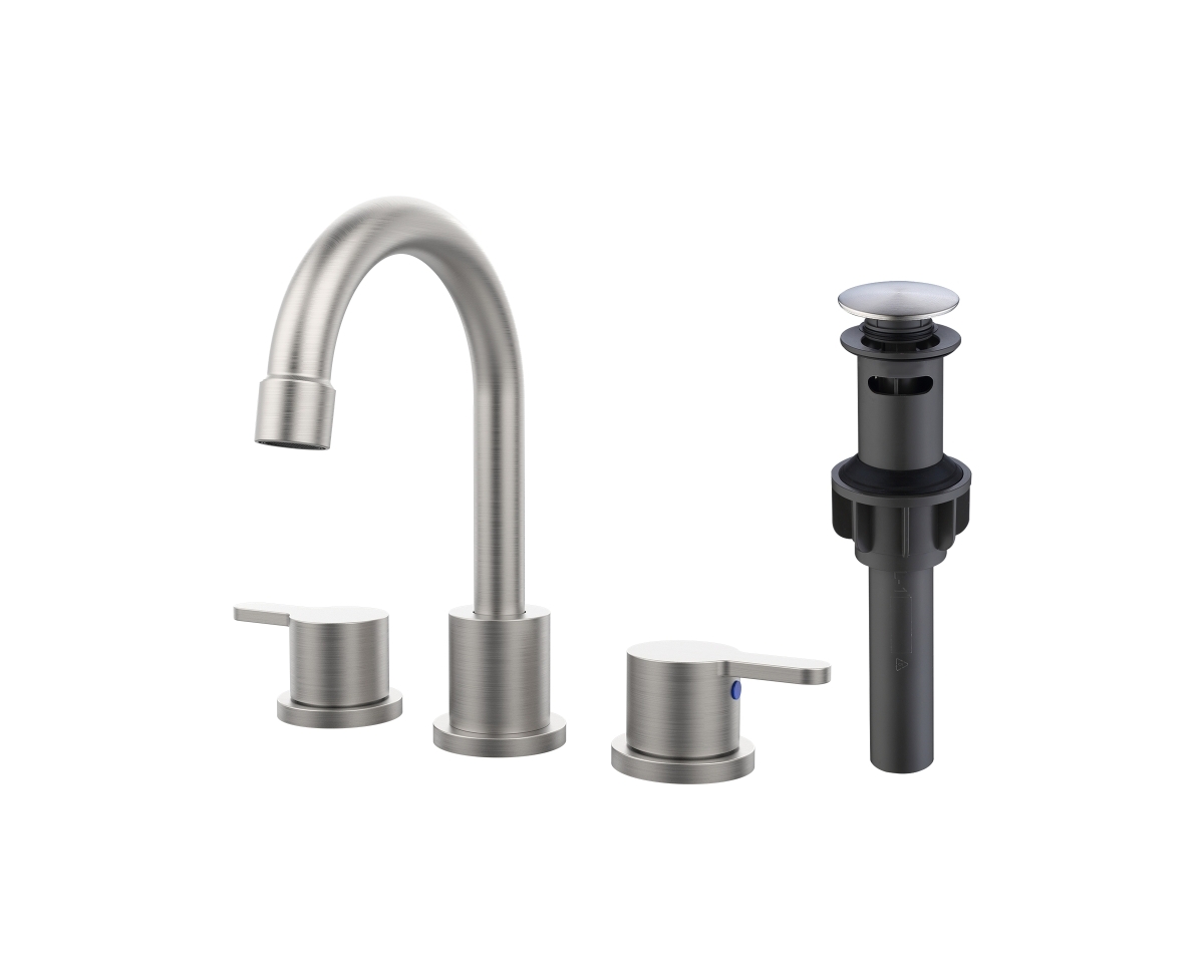 Click here for Busdays 2 Handle Brushed Nickel Widespread Bathroo... prices