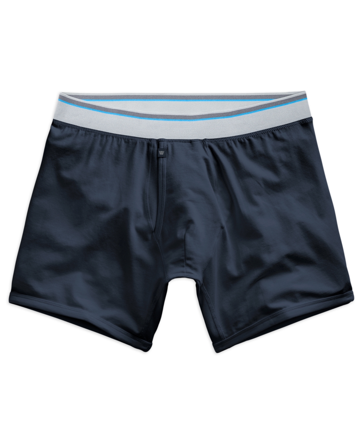 Mack Weldon Mens 18-Hour Mesh Zone Boxer Brief - Blue Night