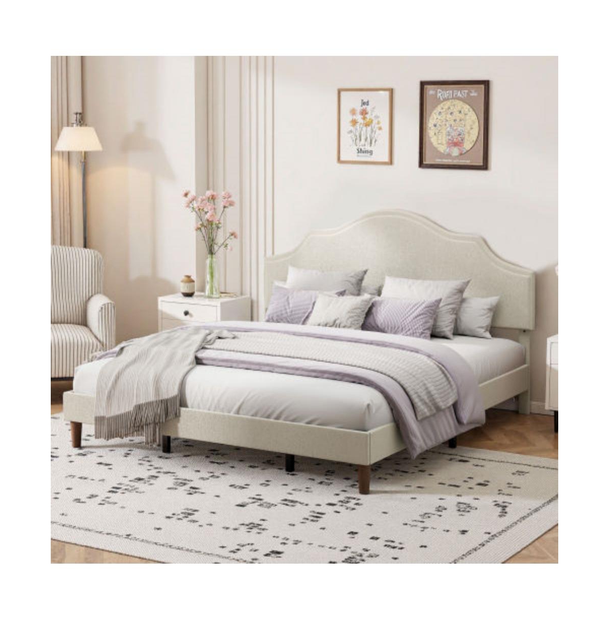 Click here for Lucky One King Size Platform Bed with Adjustable H... prices