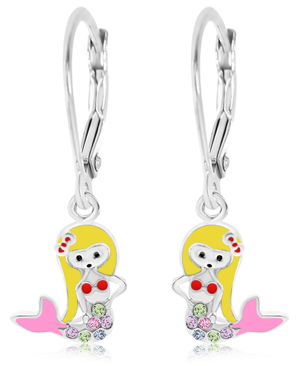Click here for Chanteur Kids Mermaid Hypoallergenic Earrings for... prices