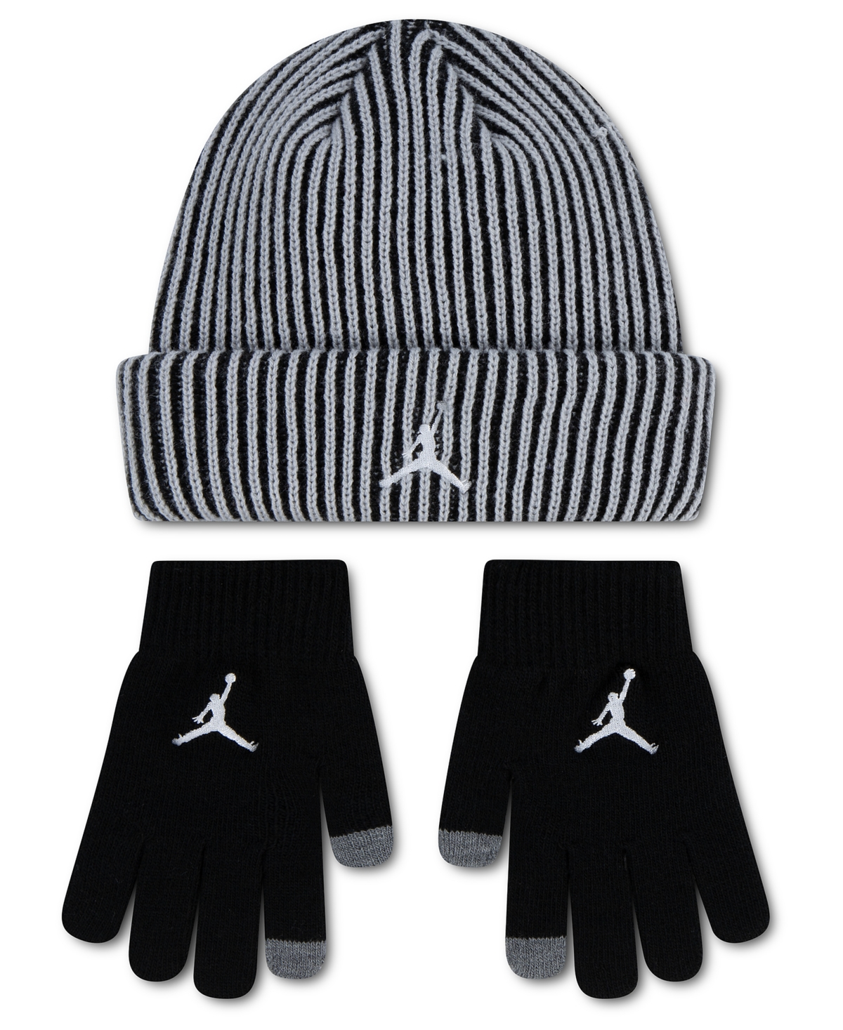 Click here for Jordan Boys and Girls 2-Tone Beanie and Gloves Set... prices