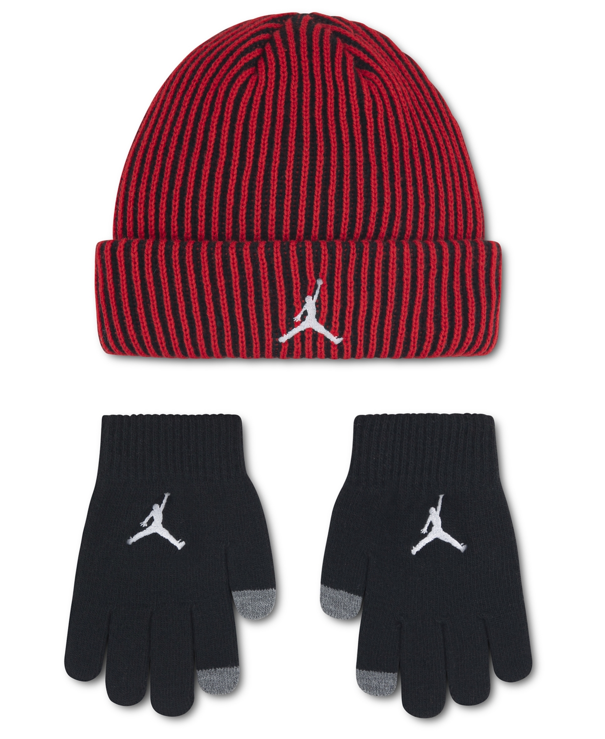 Click here for Jordan Boys and Girls 2-Tone Beanie and Gloves Set... prices