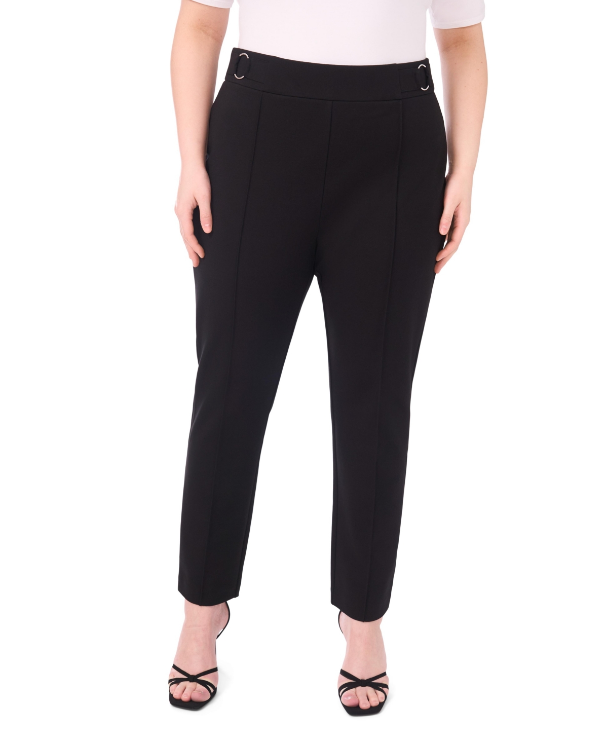 Click here for Vince Camuto Plus Size Slim-Leg Ankle Pants - Rich... prices