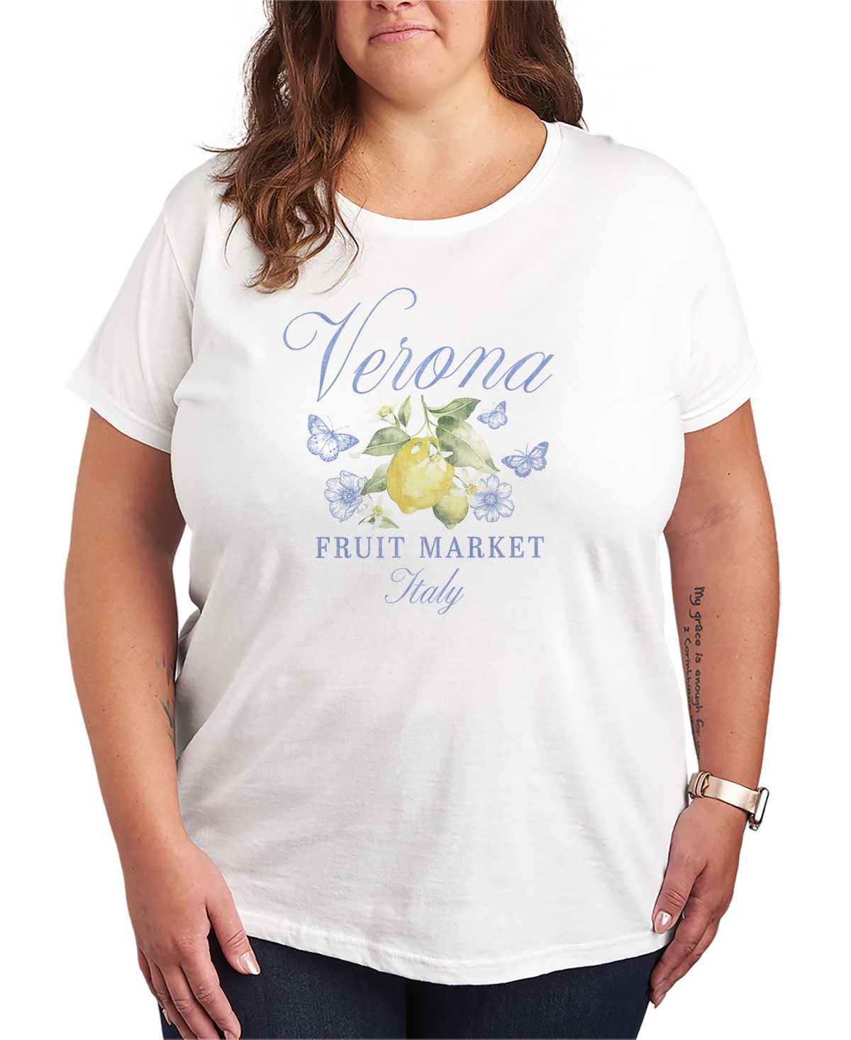 Click here for Hybrid Apparel Plus Size Short-Sleeve Graphic Vero... prices
