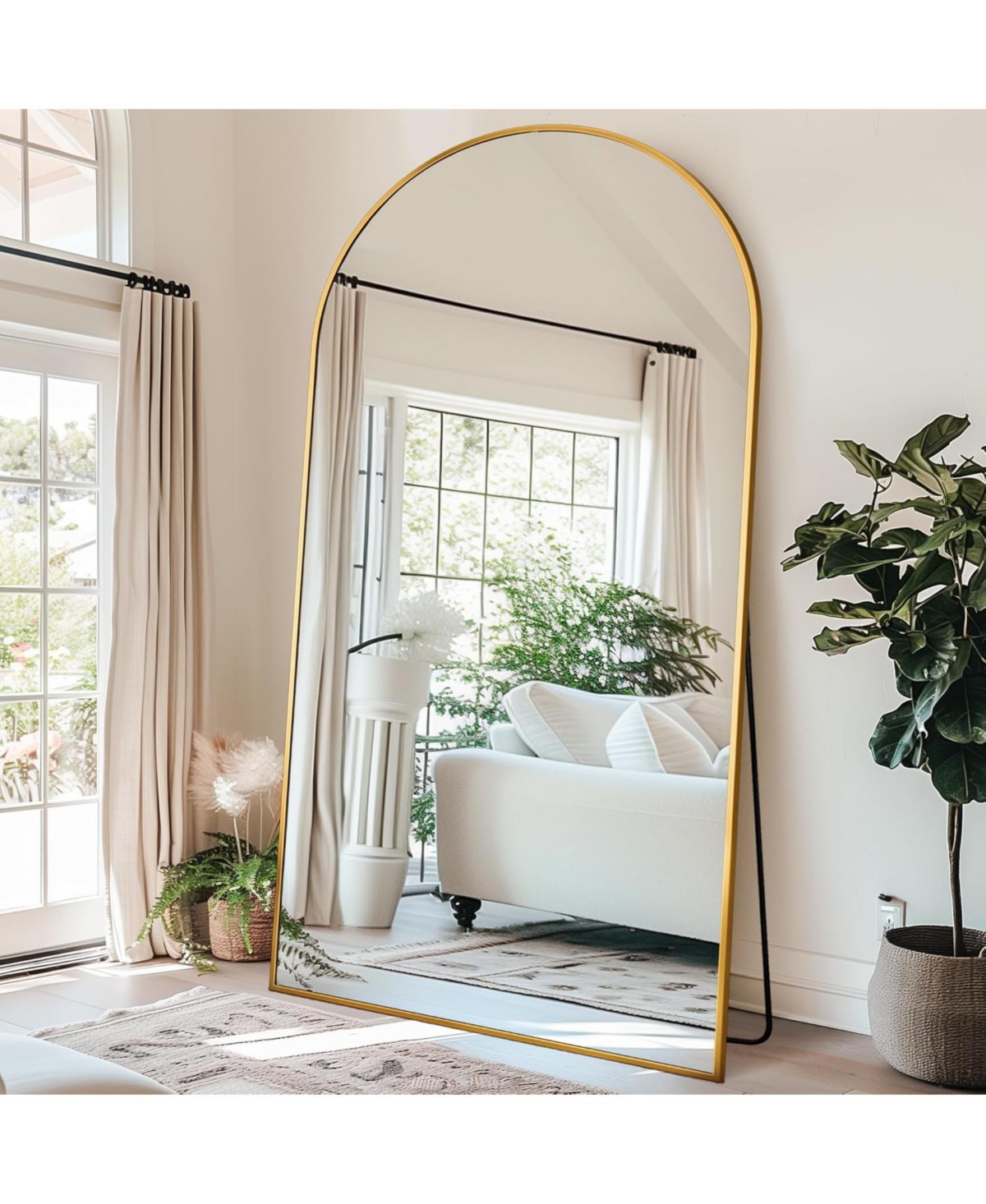 Click here for Antok Full Length Mirror  90x46 Floor Mirror for B... prices