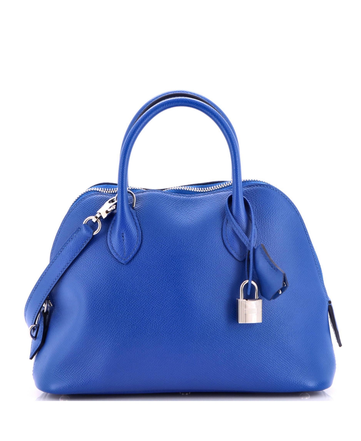 Click here for Pre-Owned HERMES 25 Bolide 1923 Bag Epsom - Blue prices