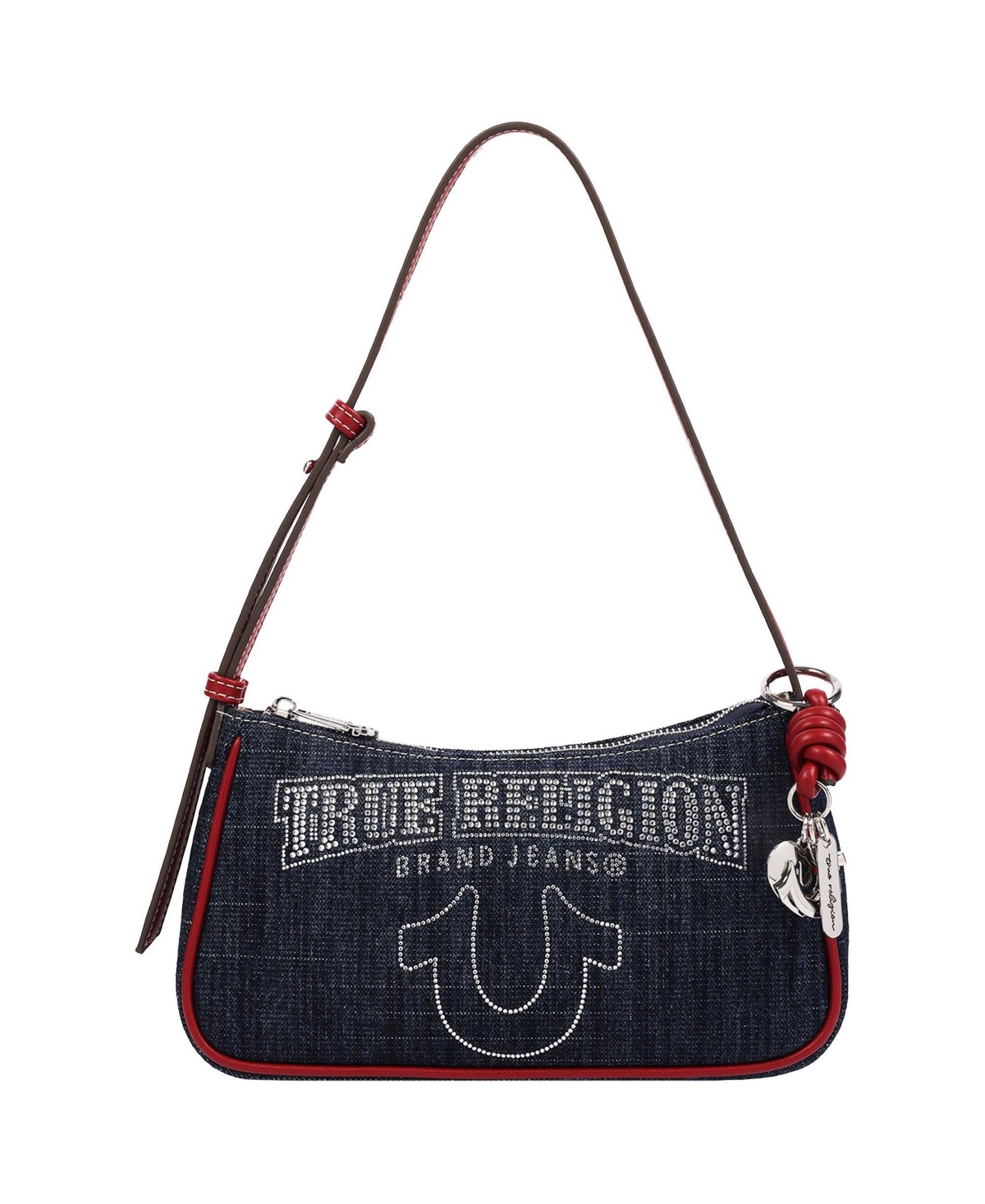 Click here for True Religion Womens Bling Logo Denim Shoulder Bag... prices