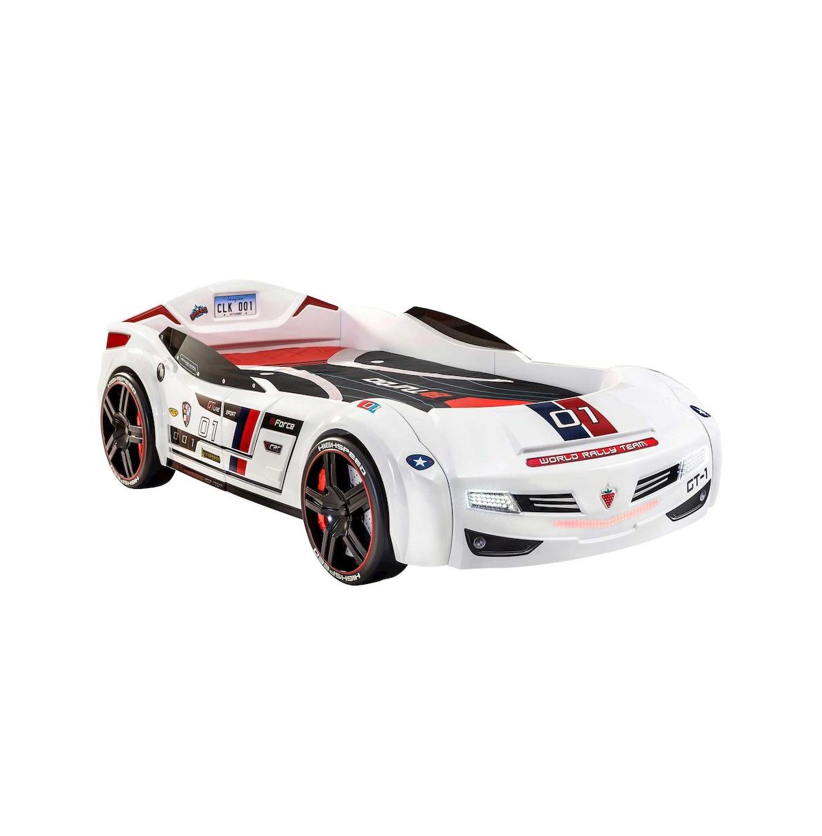 Click here for Cilek Kids Room Cilek BiTurbo Twin-Size Race Car B... prices