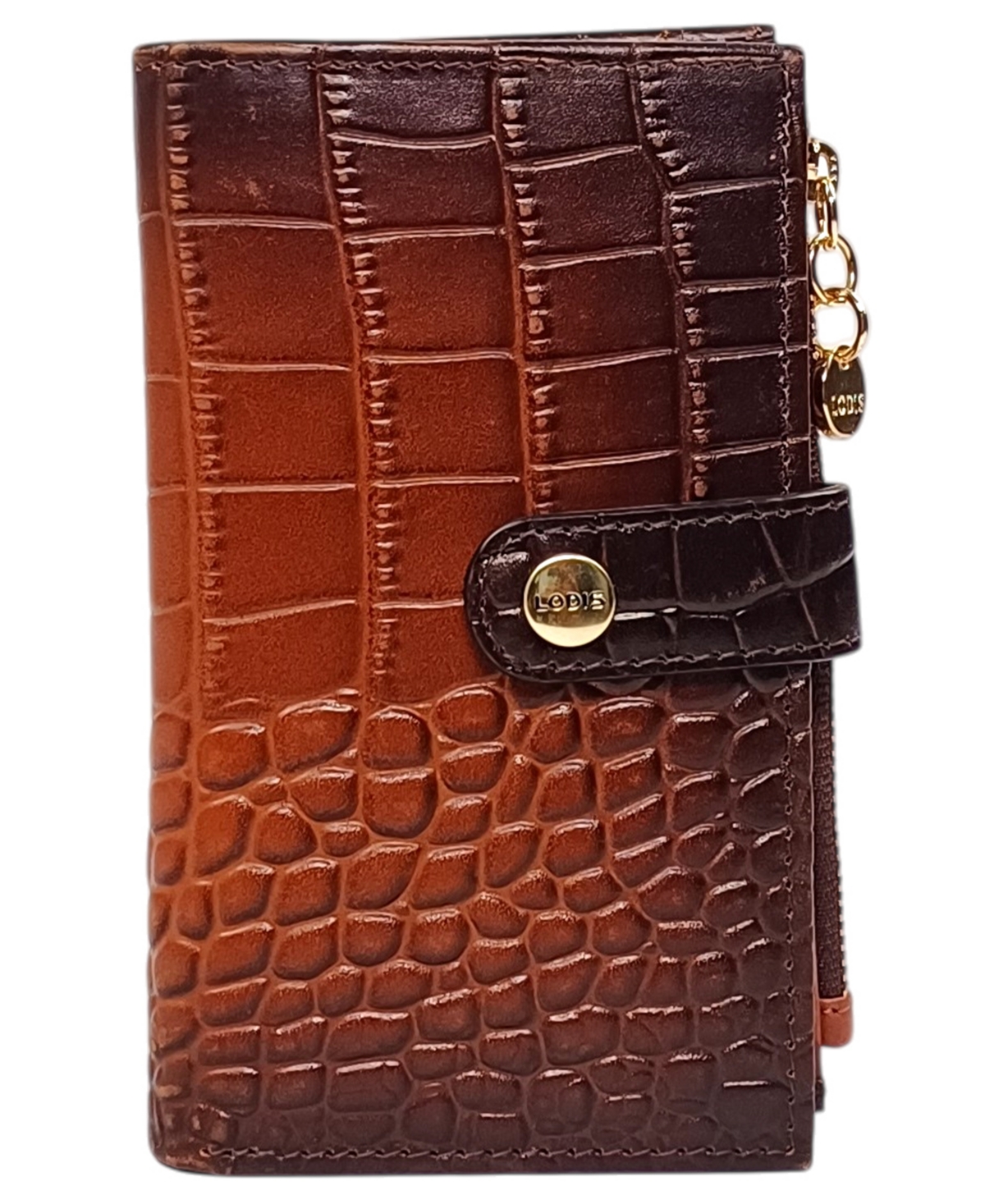 Click here for Lodis Vintage Burnished North South French Wallet... prices