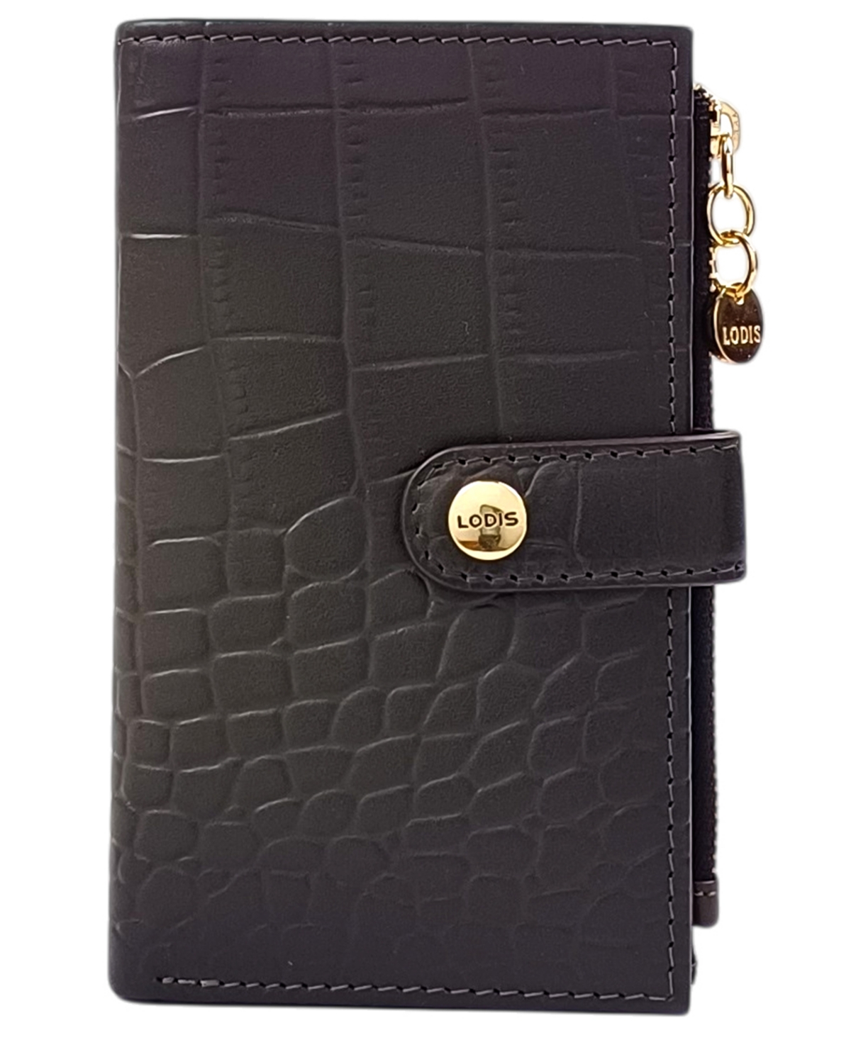 Click here for Lodis Vintage Burnished North South French Wallet... prices