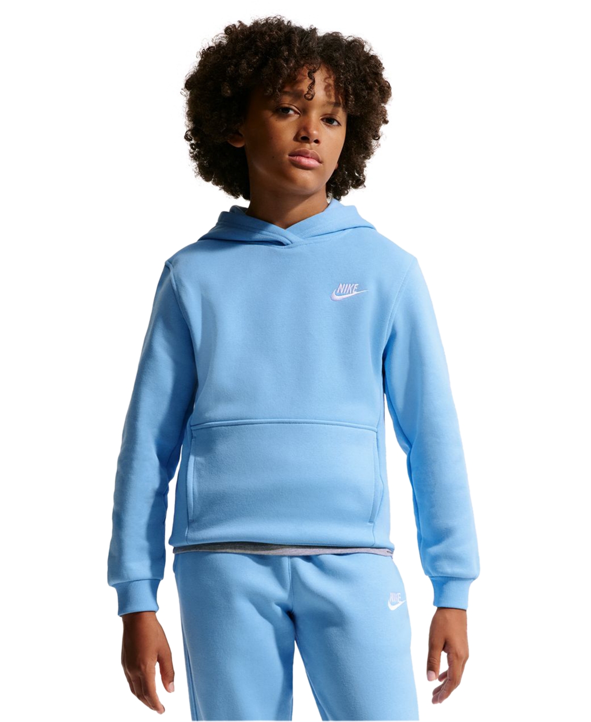 Click here for Nike Sportswear Big Kids Club Fleece Pullover Hood... prices