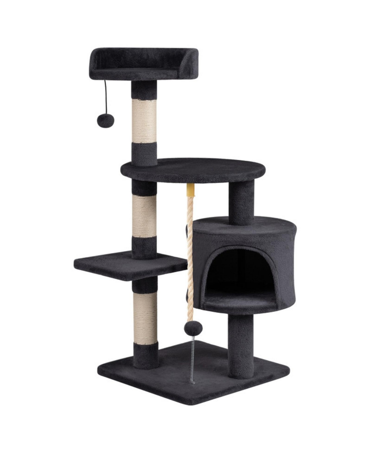 Click here for Hongge 36 Inch Kitten Tower with Condo Plush Perch... prices