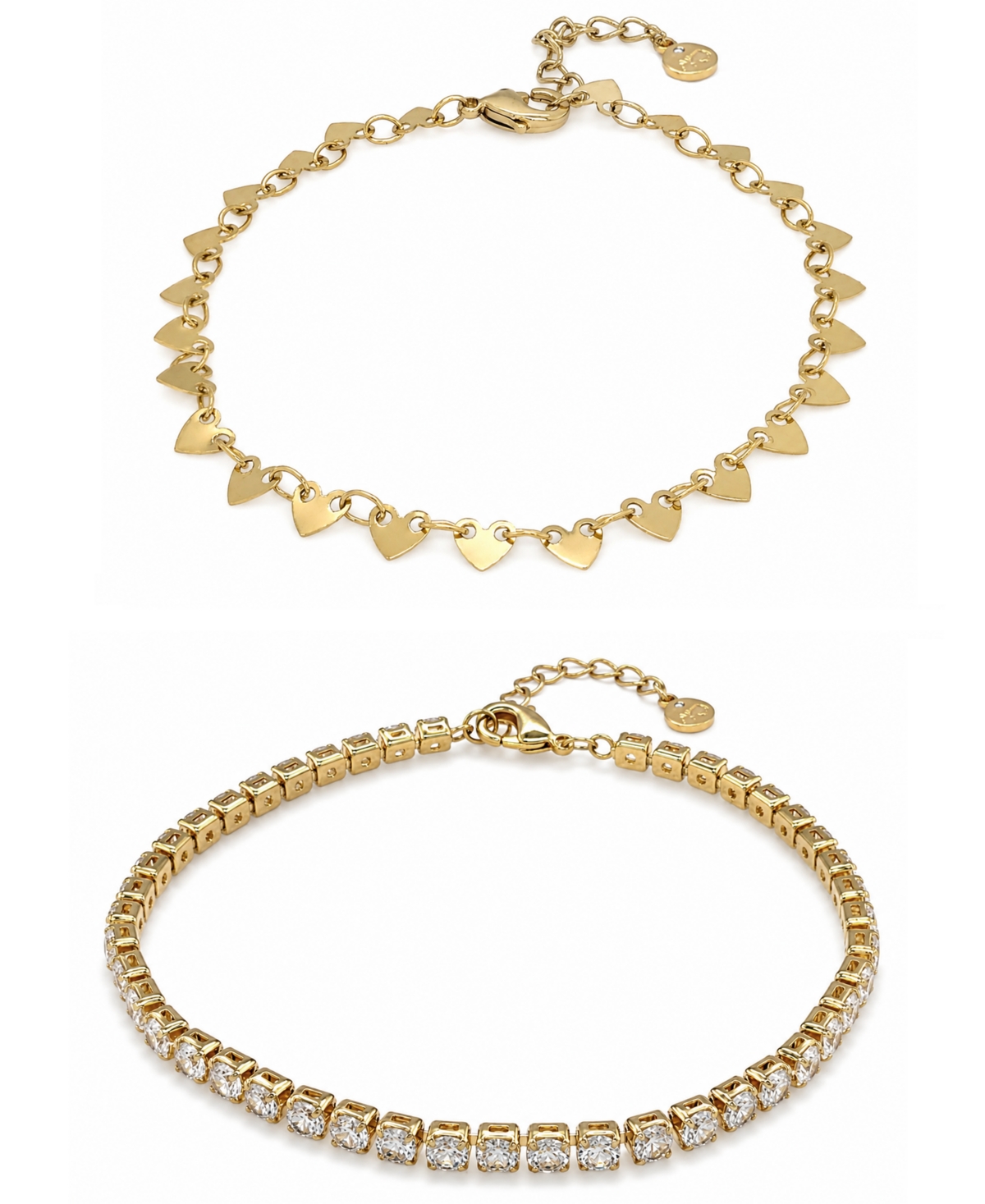 Click here for And Now This Cubic Zirconia 18k Gold Plated Brass... prices