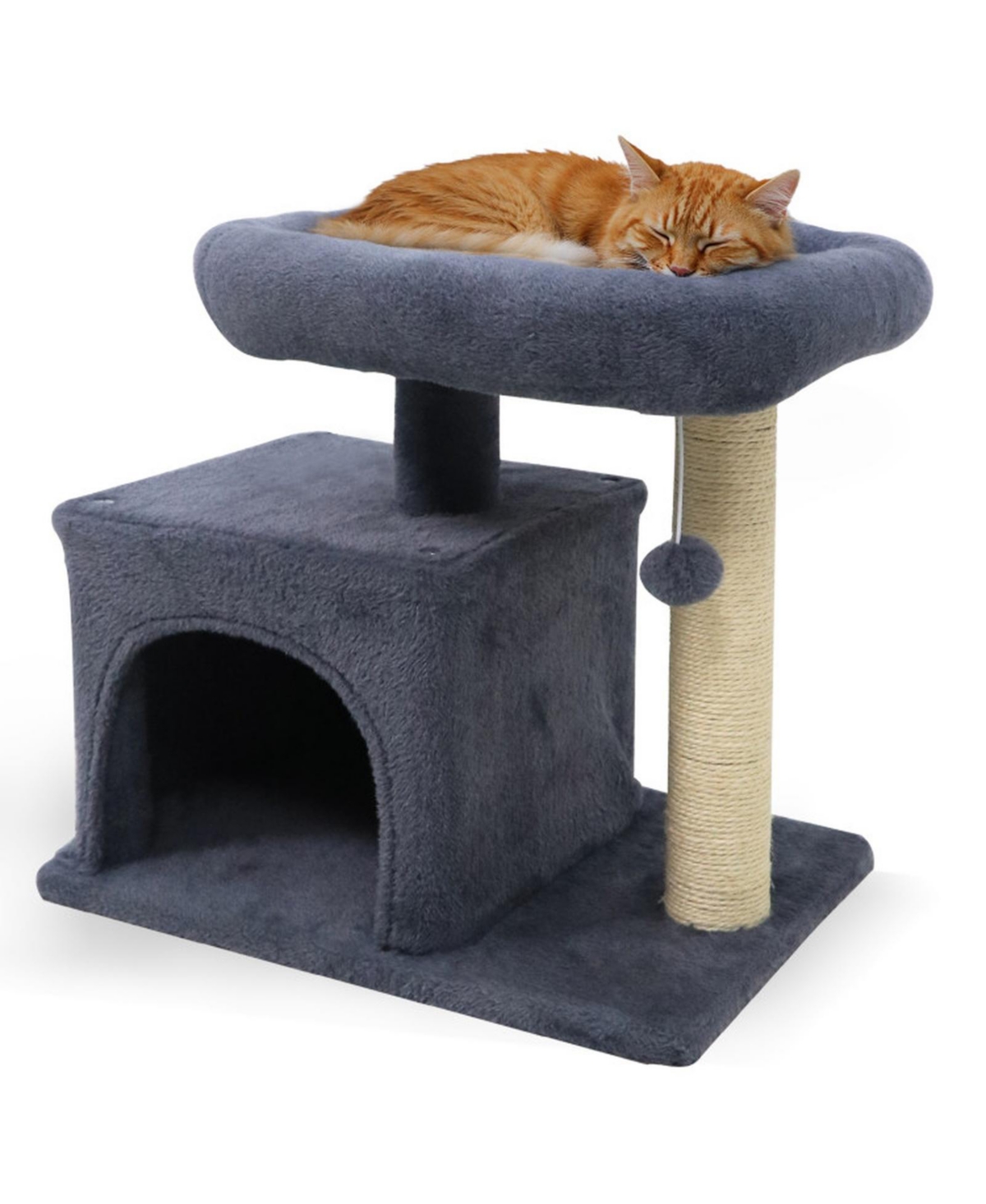 Click here for Hongge Small Cat Tree with Padded Top Perch Bottom... prices