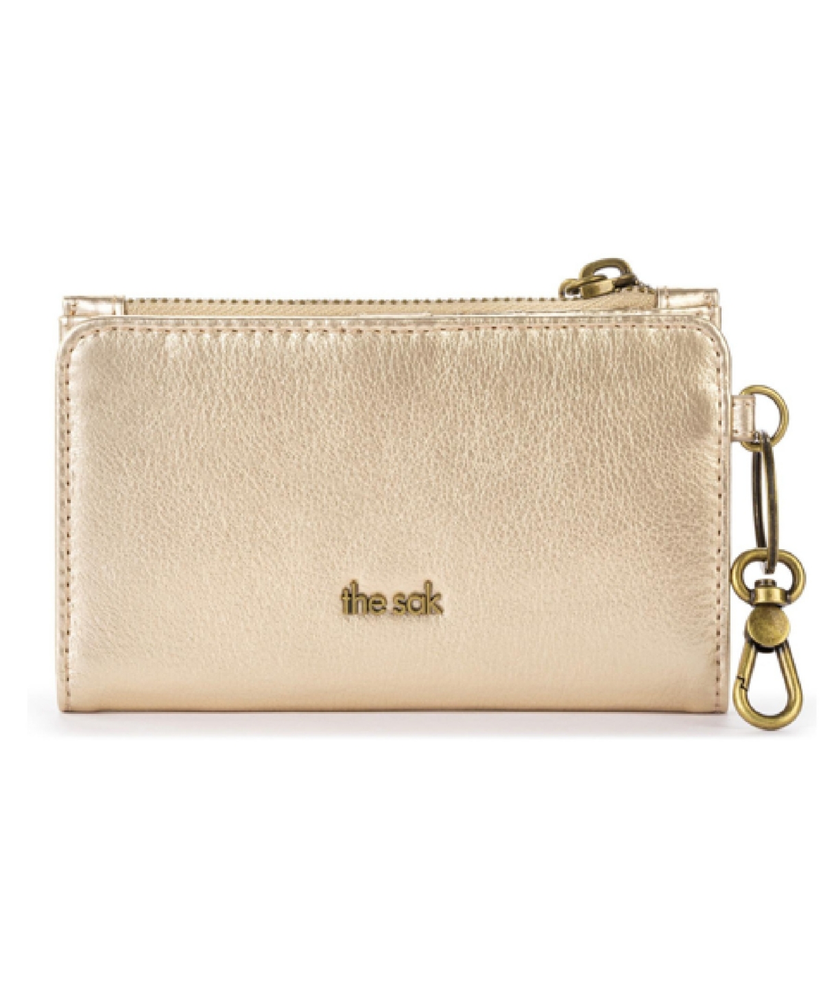 Click here for The Sak Encino Leather Wallet - Light Gold prices