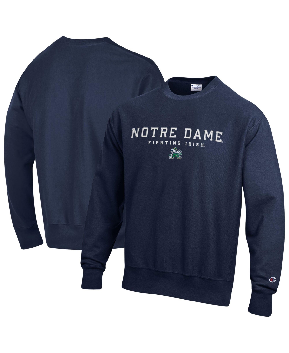 Click here for Champion Mens Navy Notre Dame Fighting Irish Relen... prices