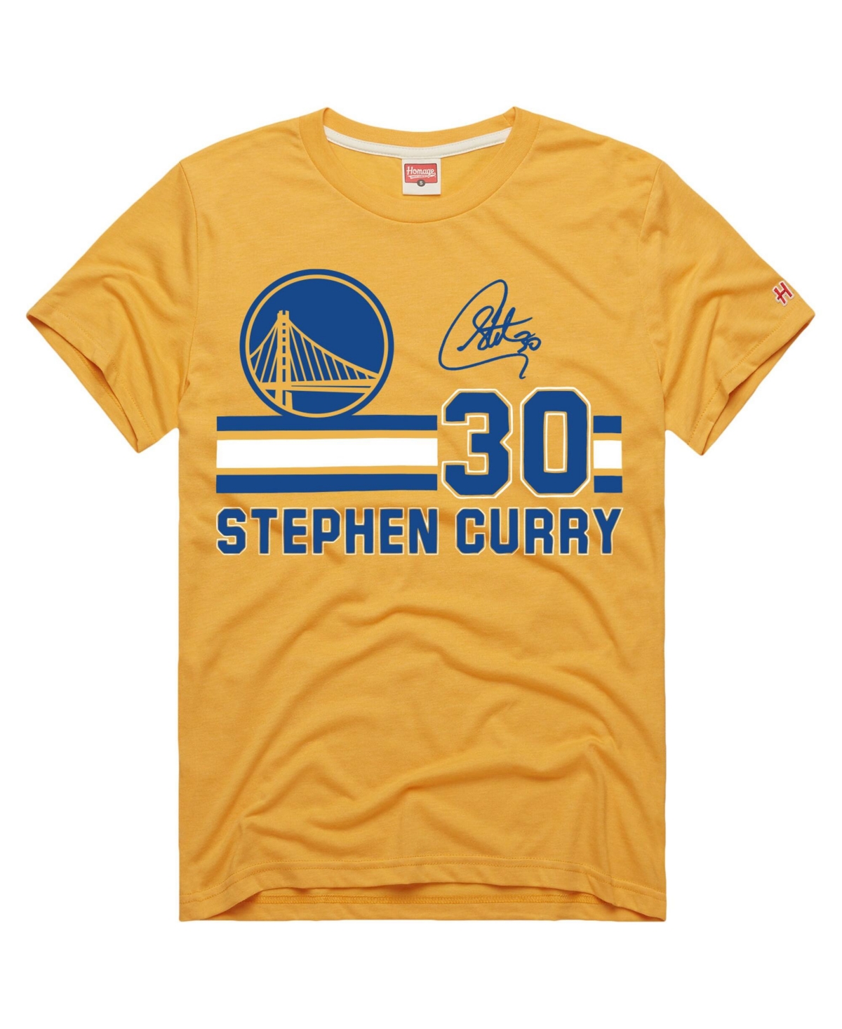 Click here for Homage Mens and Womens Stephen Curry Gold Golden S... prices