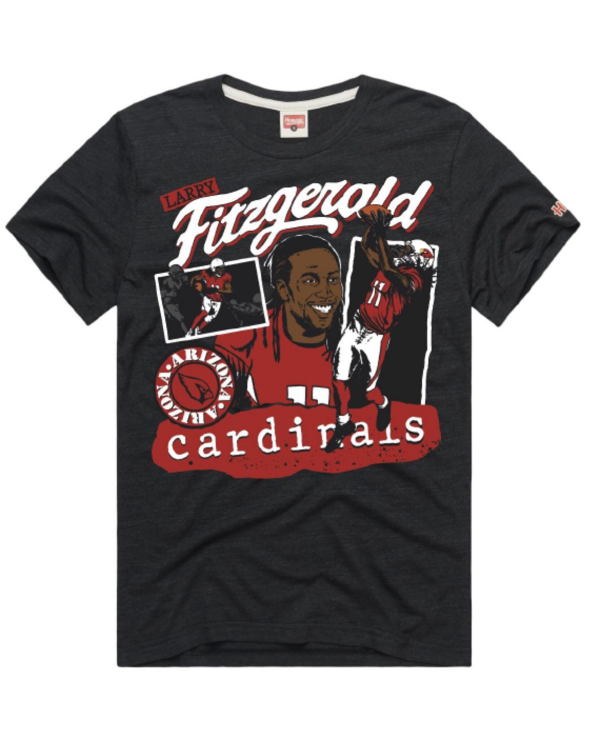 Click here for Homage Mens and Womens Larry Fitzgerald Charcoal A... prices