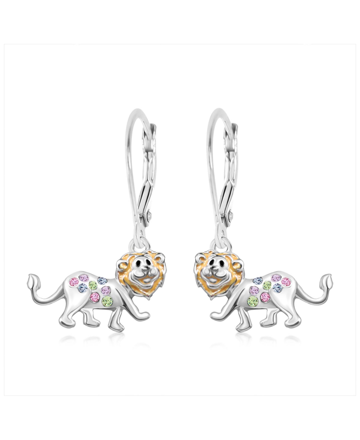 Click here for Chanteur Kids Lion Hypoallergenic Earrings for Gir... prices