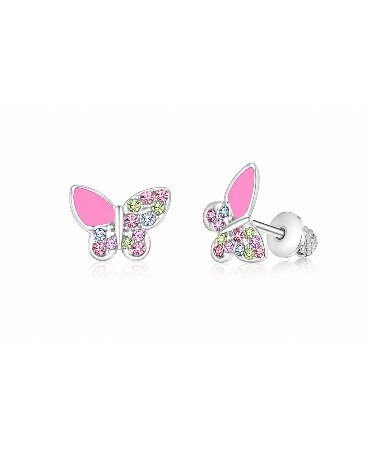 Click here for Chanteur Kids Butterfly Hypoallergenic Earrings fo... prices