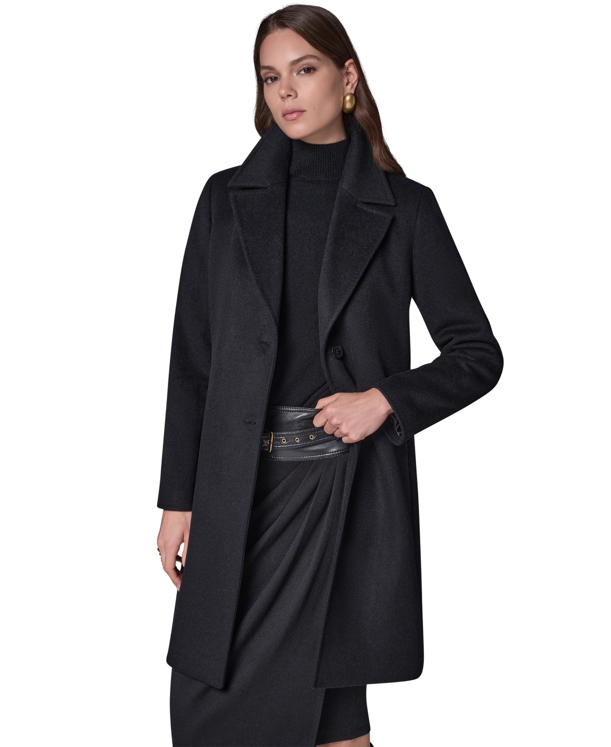 Click here for Donna Karan New York Womens Single Breasted Cashme... prices