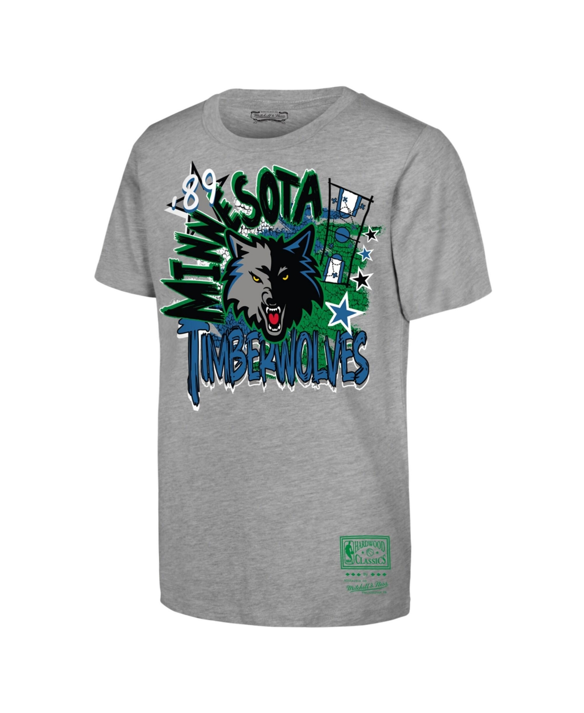 Click here for Mitchell & Ness Big Boys and Girls Heather Gray Mi... prices