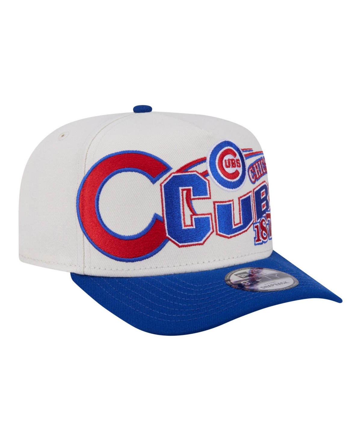 Click here for New Era Mens Cream/Royal Chicago Cubs Classic A-Fr... prices