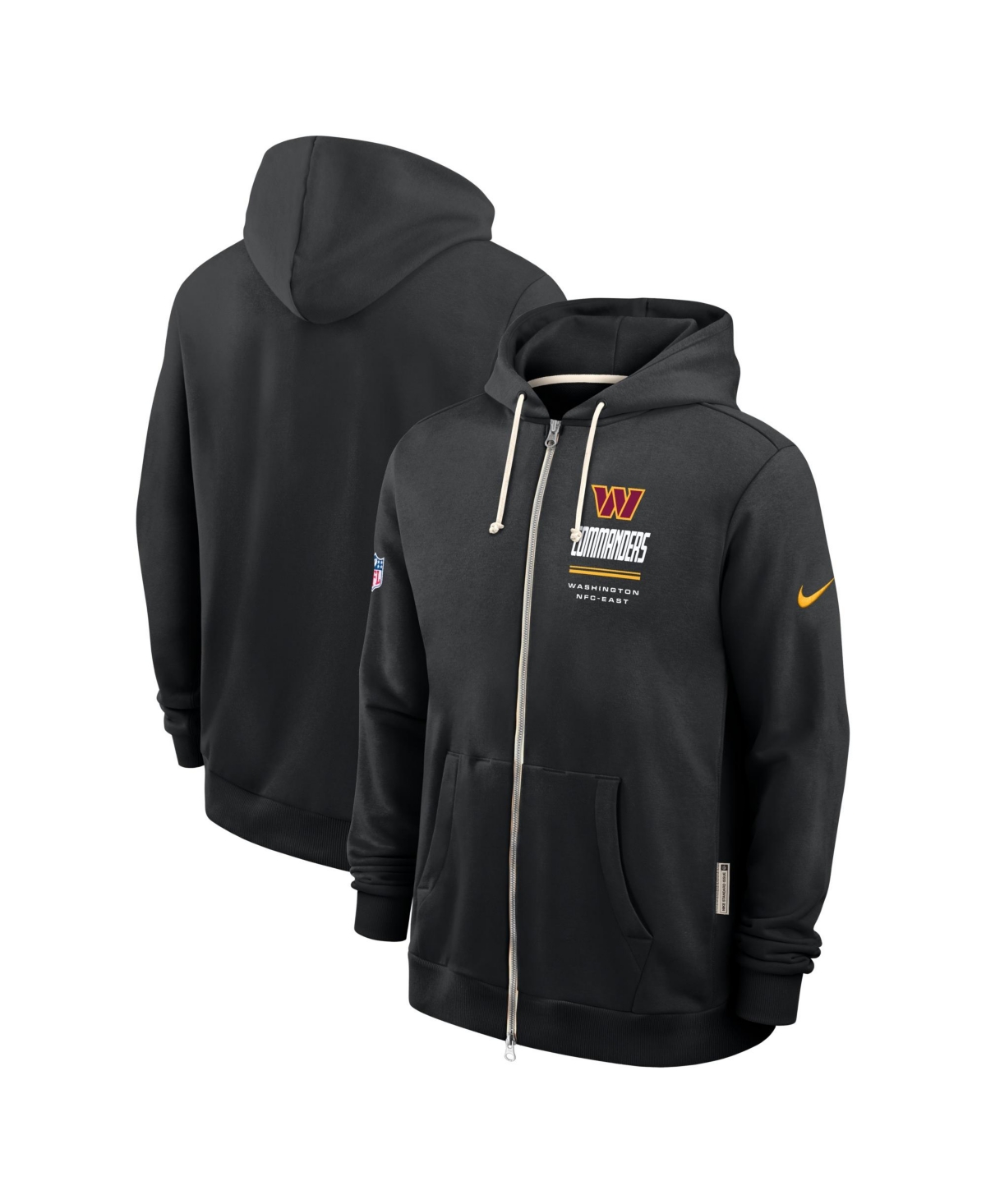 Click here for Nike Mens Black Washington Commanders Sideline Sta... prices