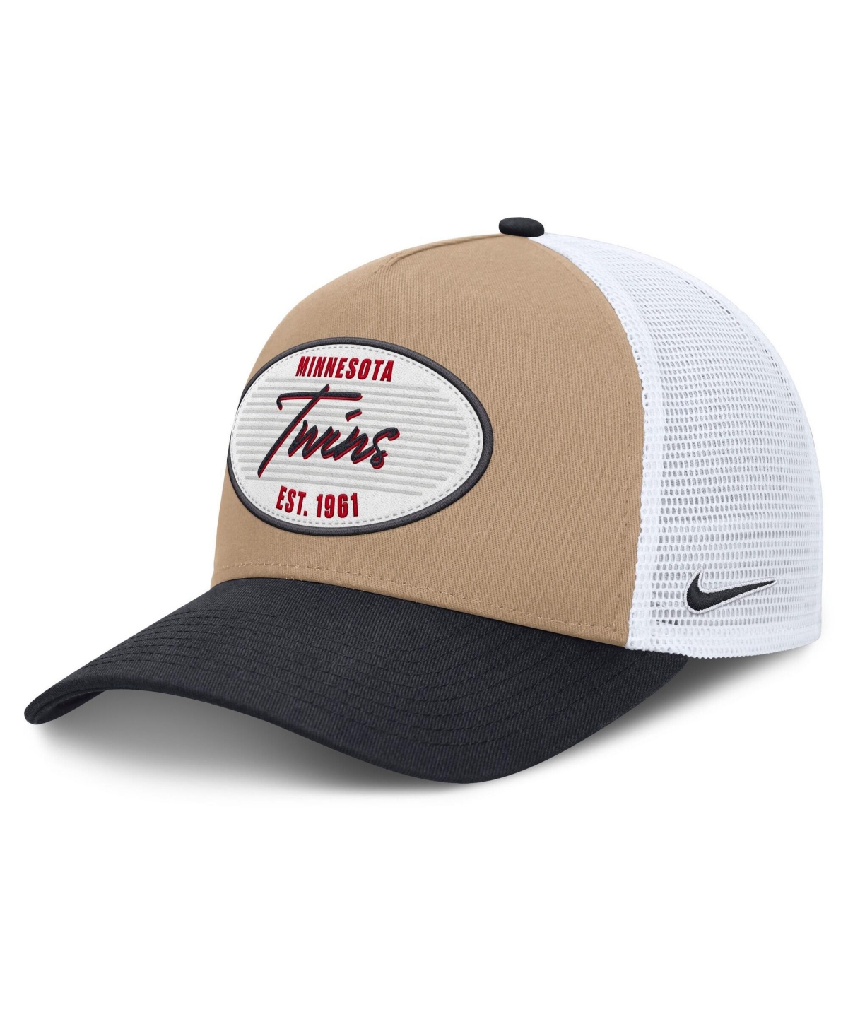 Click here for Nike Mens Khaki/Navy Minnesota Twins Rise A-Frame... prices