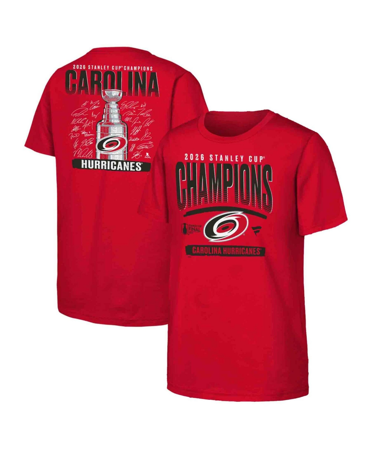 Click here for Fanatics Big Boys and Girls Red Carolina Hurricane... prices