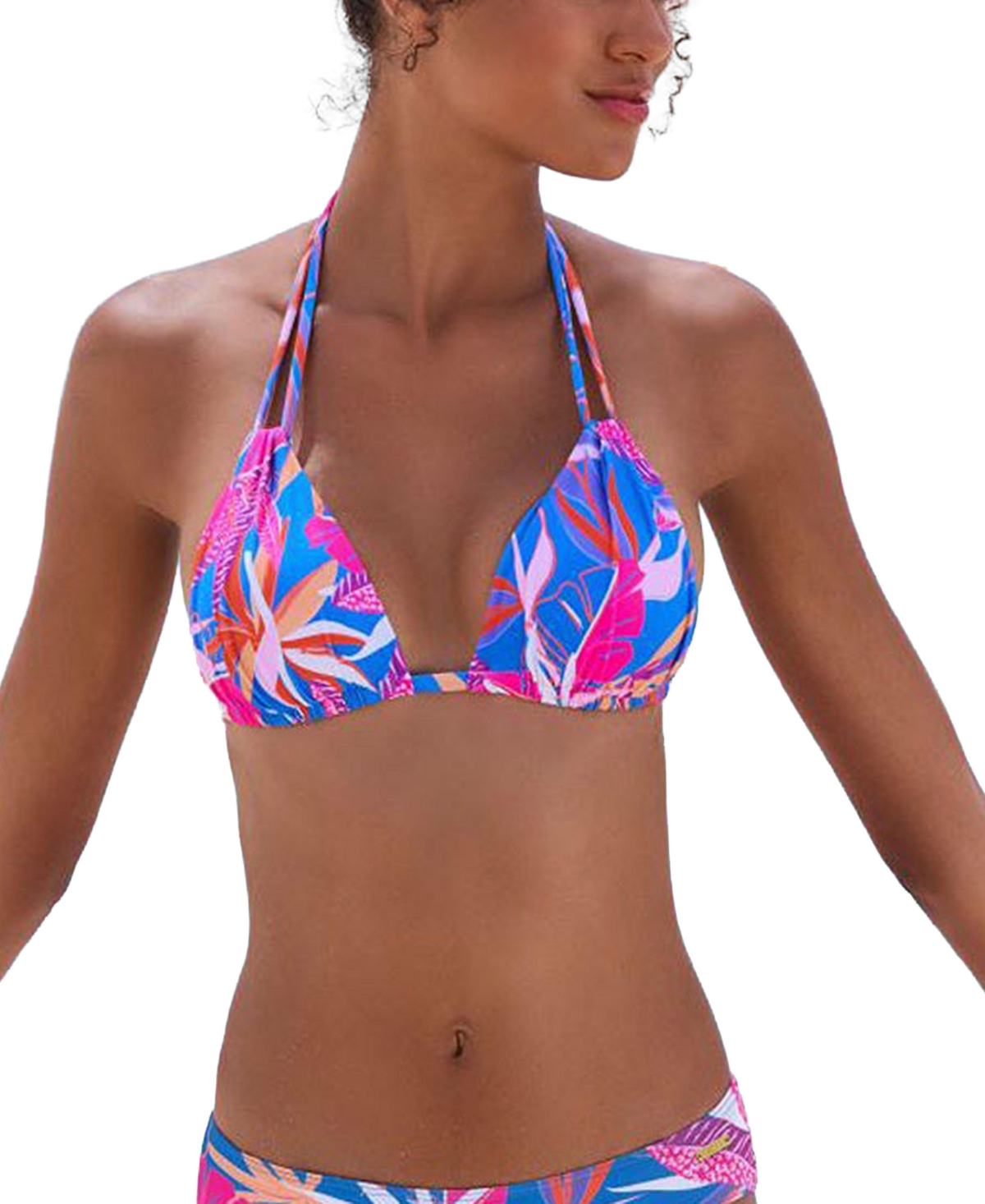 Click here for Lascana Womens Tropical Triangle Bikini Swimsuit T... prices
