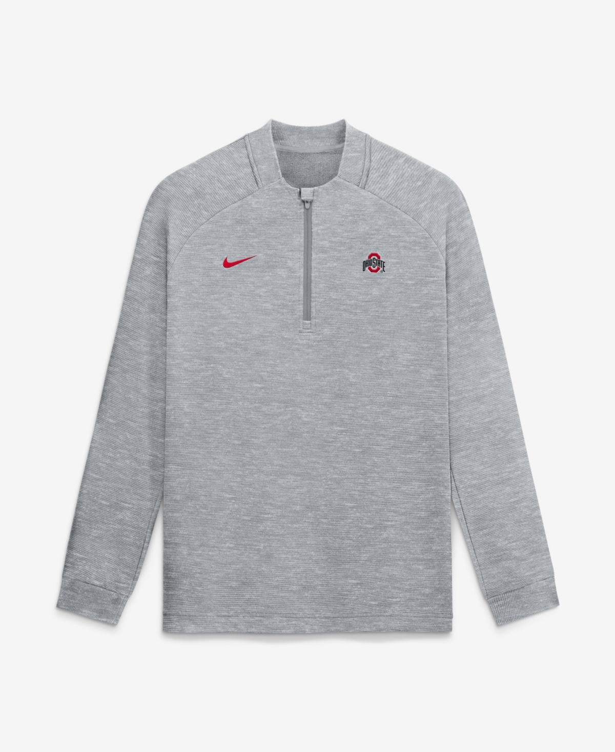 Click here for Nike Mens Gray Ohio State Buckeyes Golf Par 5 Ther... prices