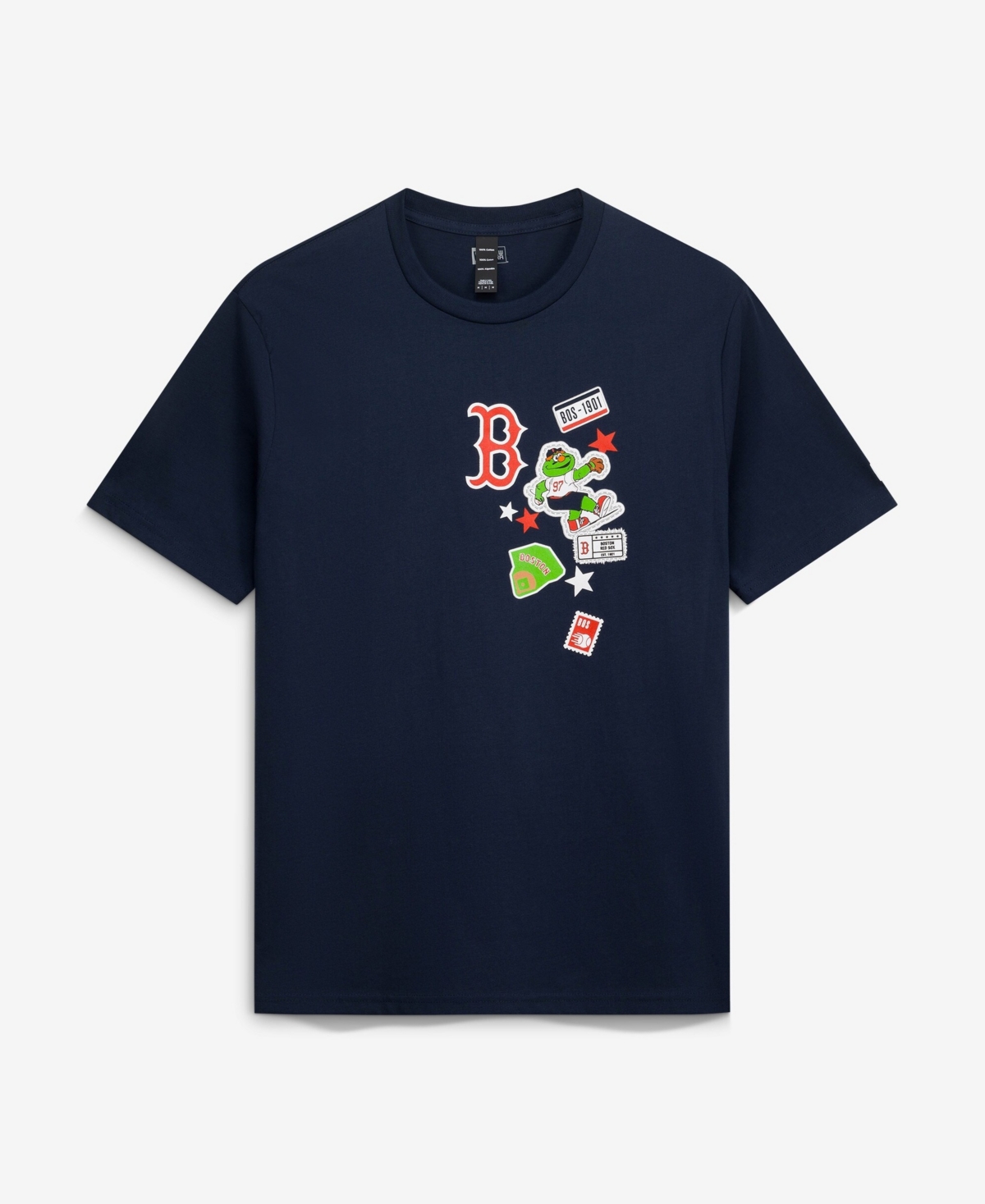 Click here for New Era Mens Navy Boston Red Sox City Patch T-Shir... prices