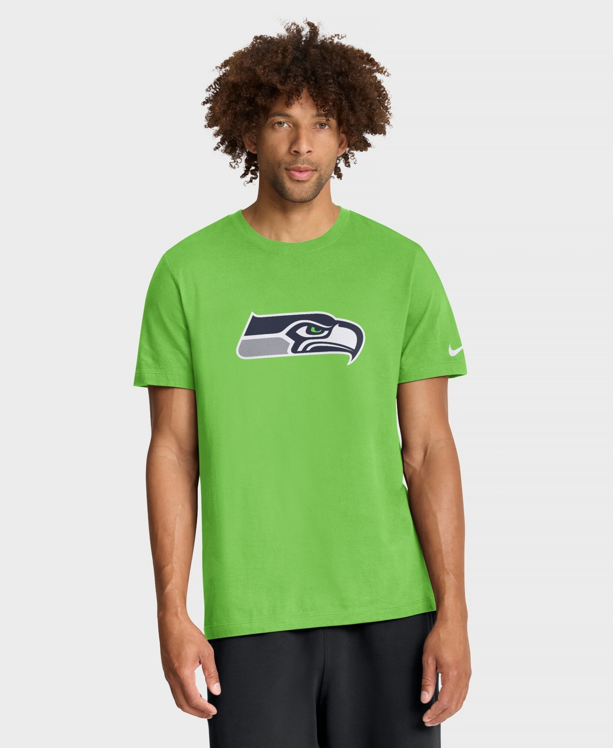 Click here for Nike Mens Neon Green Seattle Seahawks Essential Lo... prices