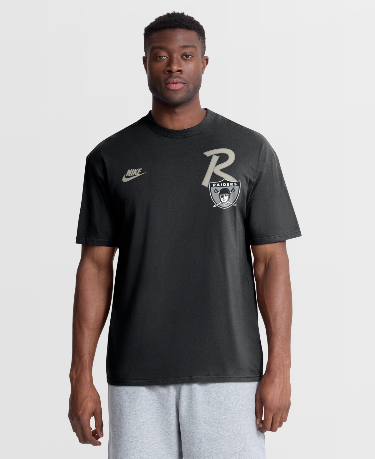 Click here for Nike Mens Black Las Vegas Raiders Night Primary Ma... prices