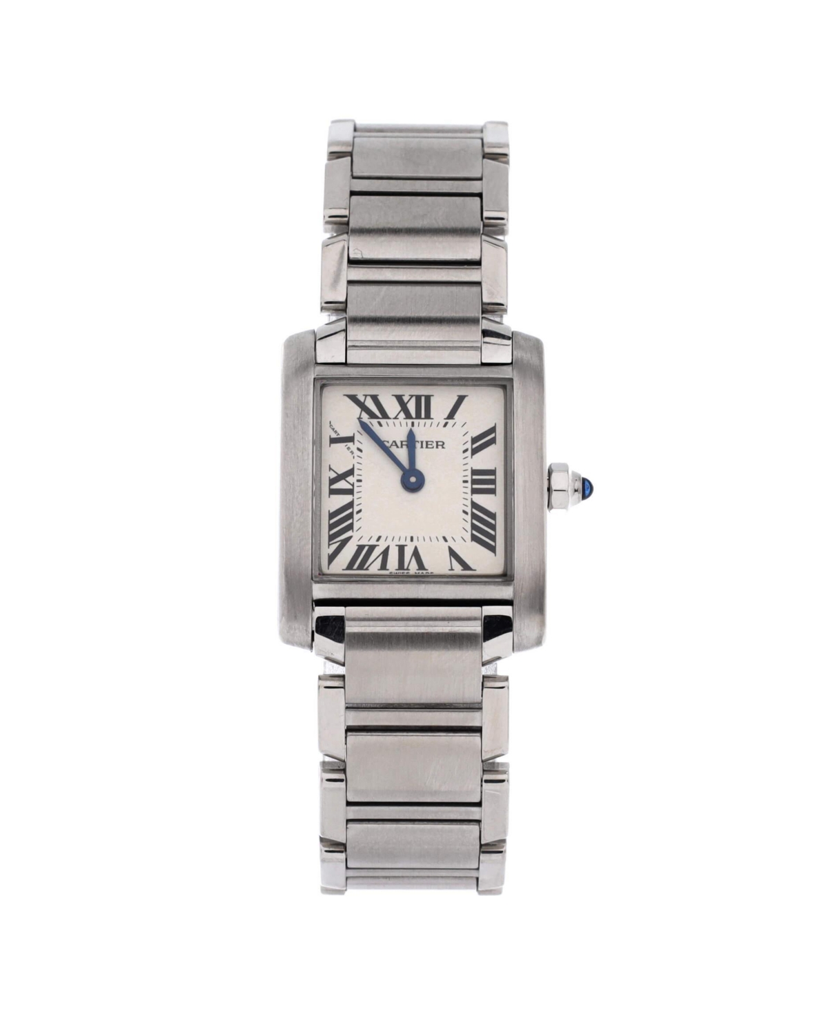 Click here for Pre-Owned Cartier Tank Francaise Quartz Watch in S... prices