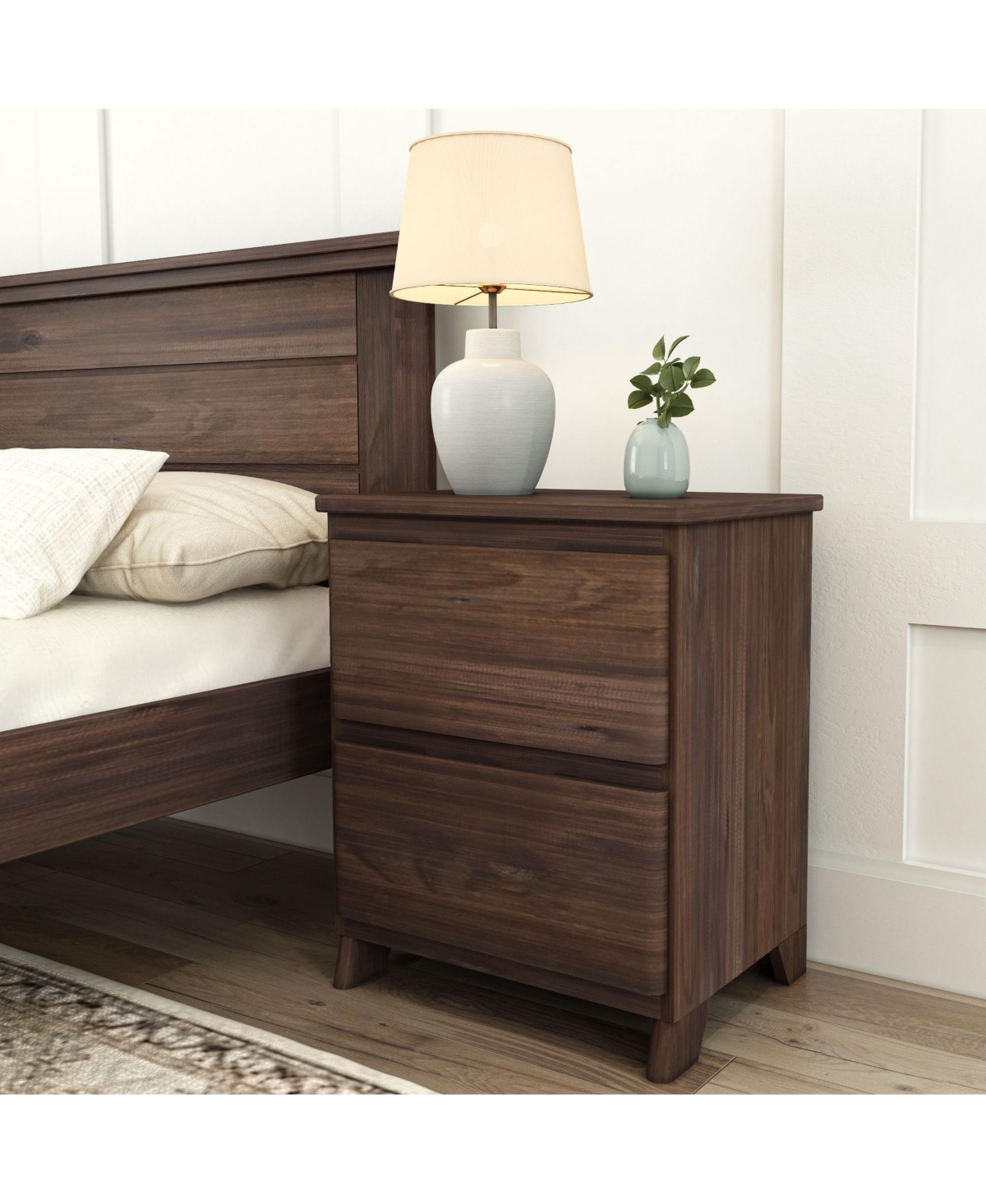 Click here for Plank+Beam Modern Farmhouse 2 Drawer Dresser Solid... prices