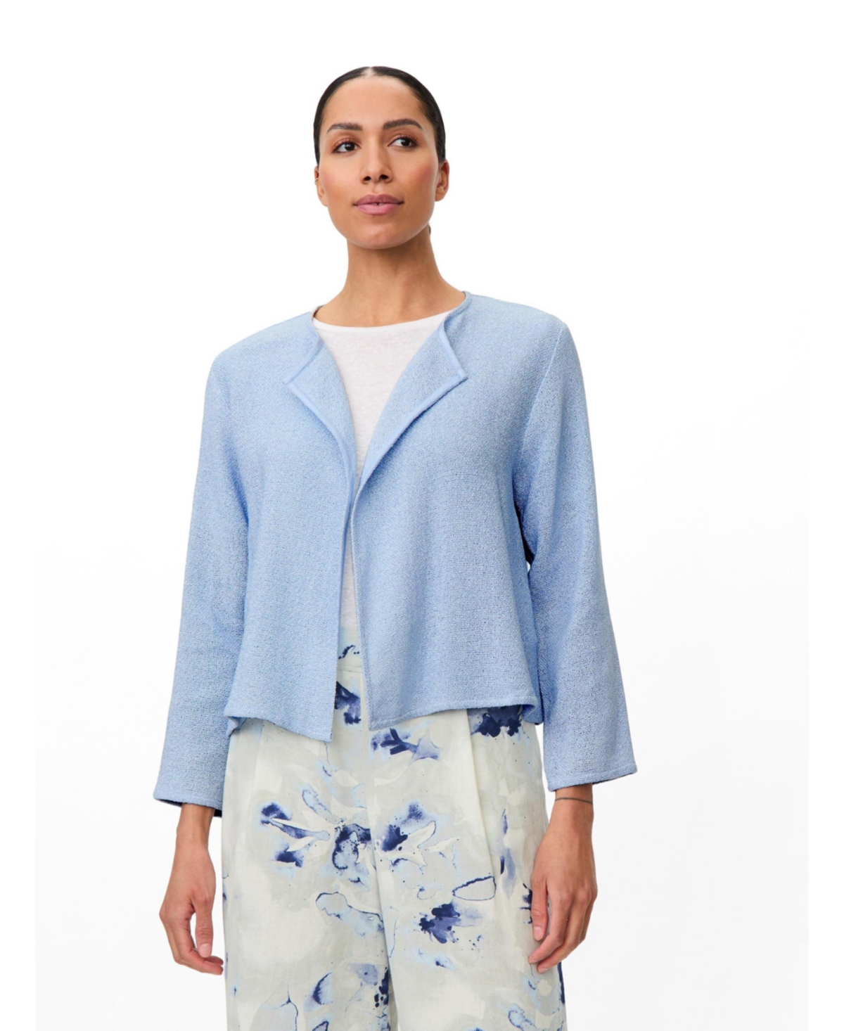 Click here for Masai Copenhagen Womens Majulitta Boucle Cotton-Bl... prices