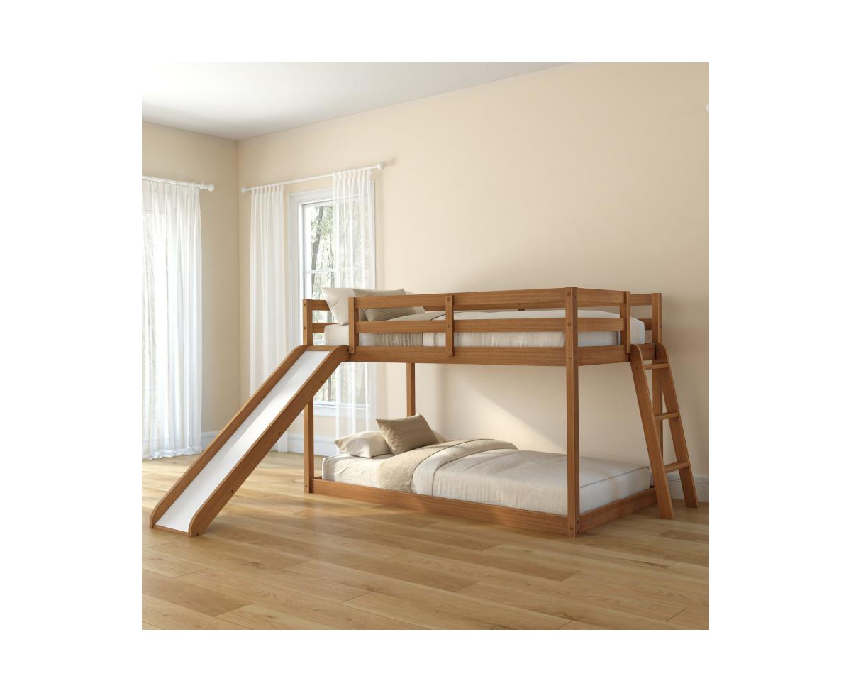 Click here for Grain & Grove Bear Plywood Twin/Twin Low Bunk With... prices