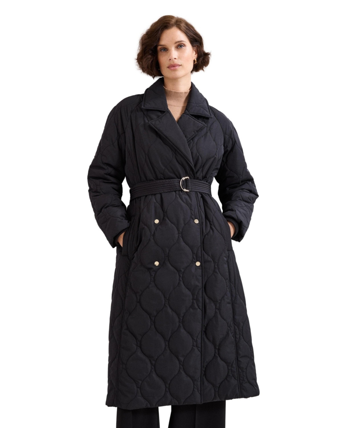 Click here for Phase Eight Womens Sukie Maxi Puffer Coat - Black prices