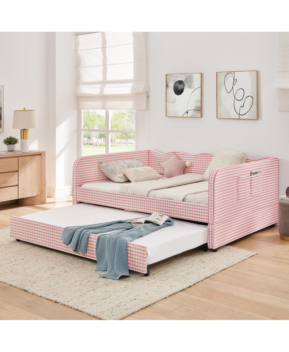 Click here for Streamdale Furniture Gingham Upholstered 3-in-1 Co... prices