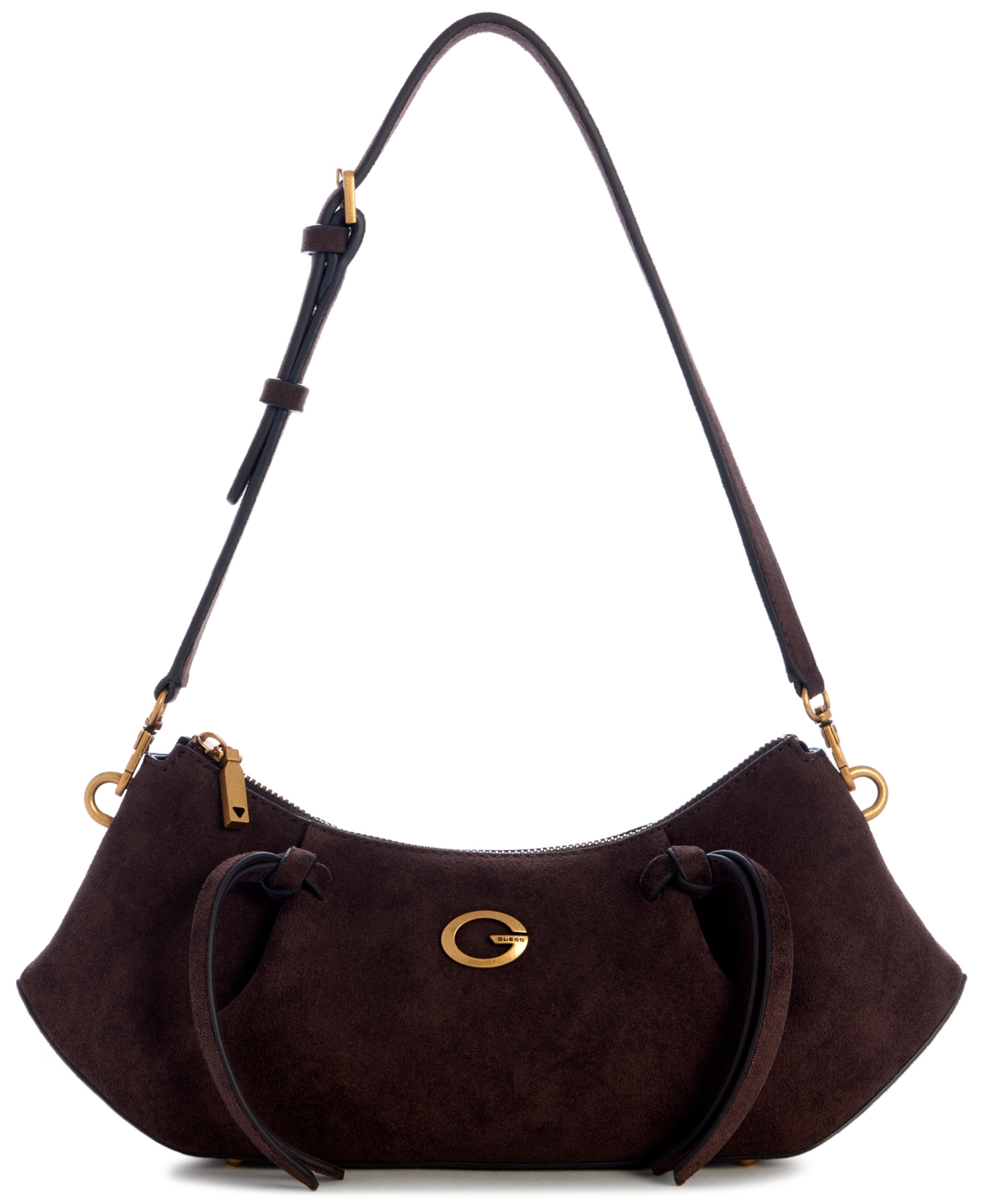 Click here for Guess Allegra Large Shoulder Handbag - Espresso prices