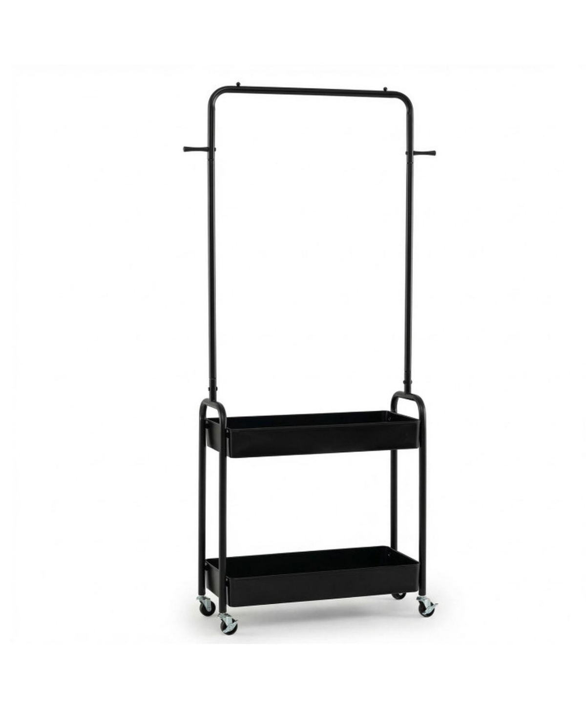 Click here for Hongge Heavy-Duty Rolling Clothes Rack with Hangin... prices