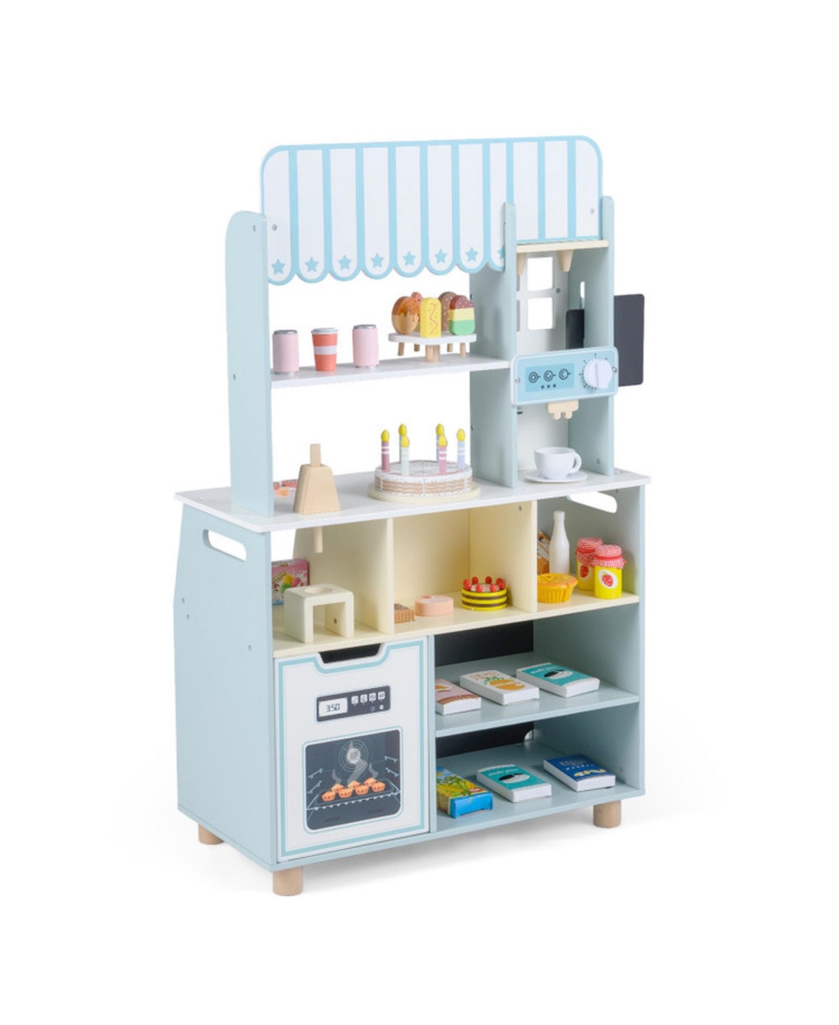 Click here for Hongge Wooden Ice Cream Shop 27-Piece Playset  Age... prices