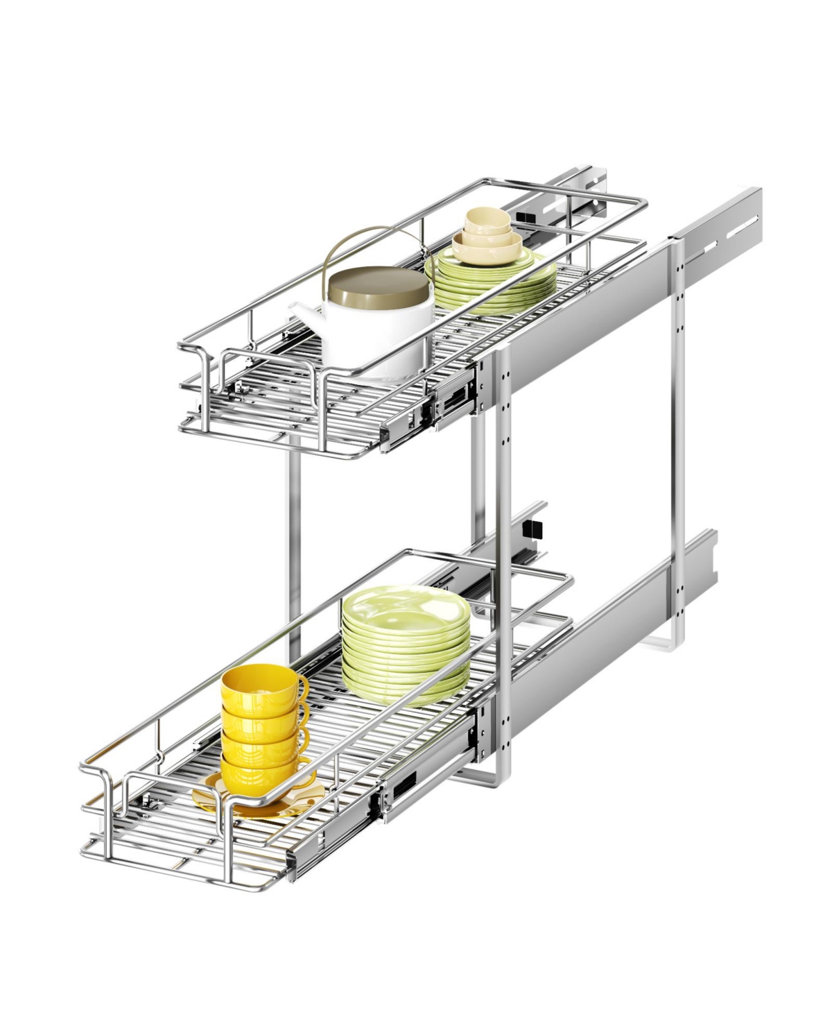 Click here for Lovmor 2 Tier Individual Pull Out Cabinet Organize... prices